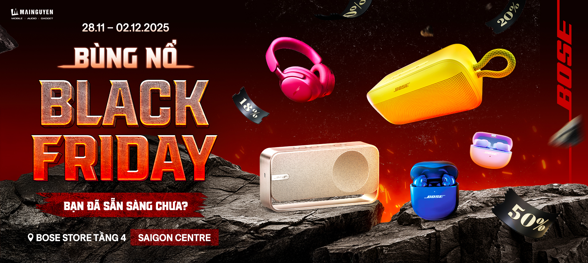 MAI NGUYEN BLACK FRIDAY 2025 - ARE YOU READY? - Saigon Centre