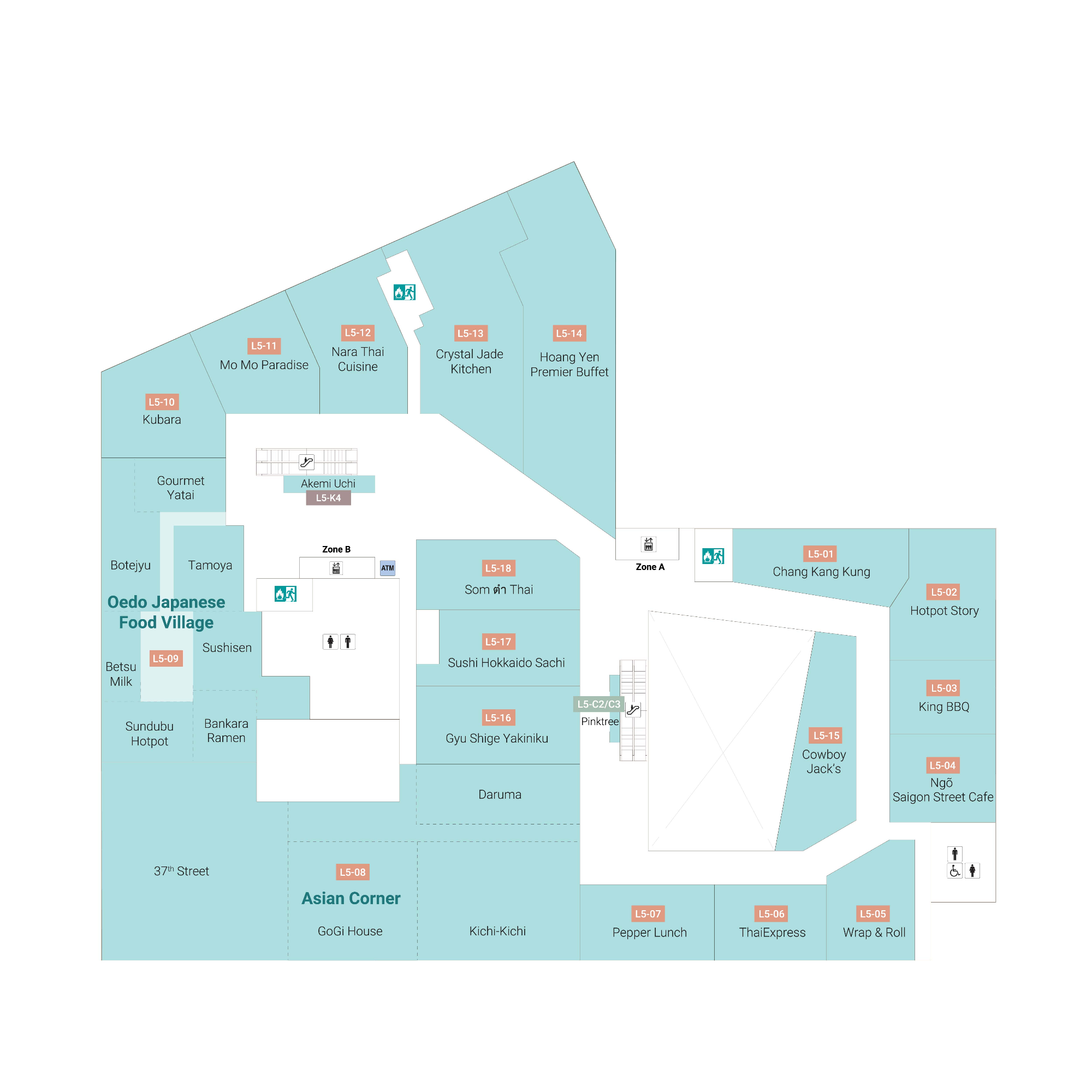 Levels 5 - Saigon Centre